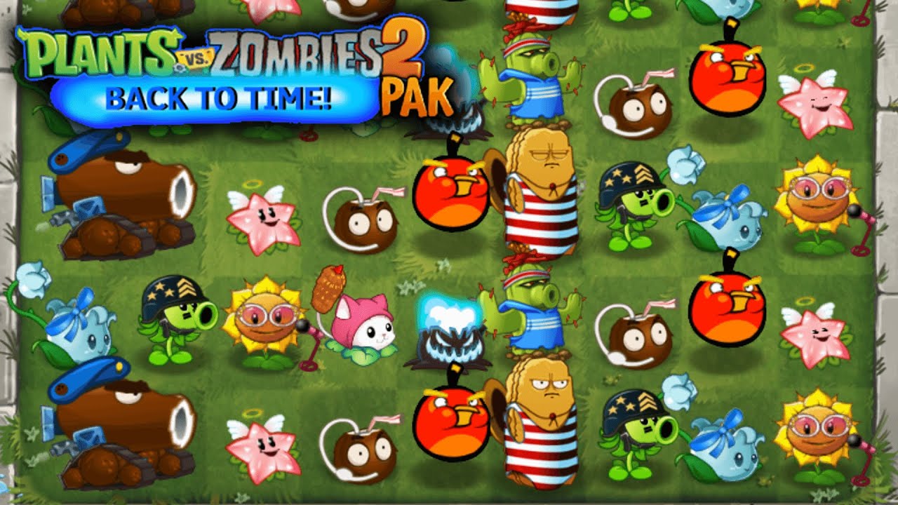 PvZ 2 PAK Back to Time v7.0 (Part 3) | Coco-Pult, Lily of Alchemy ...