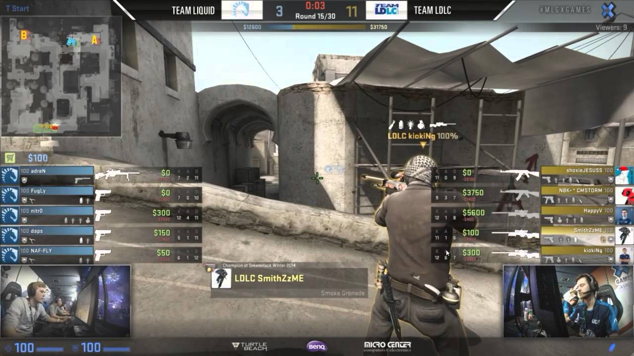 MLG X-Games: Team Liquid vs LDLC - YouTube