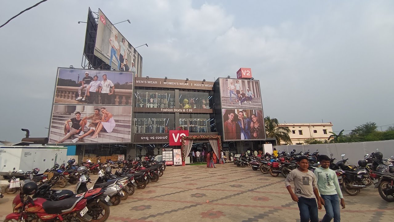 New shopping mall in keonjhar ( V2 market ) 3- day - YouTube