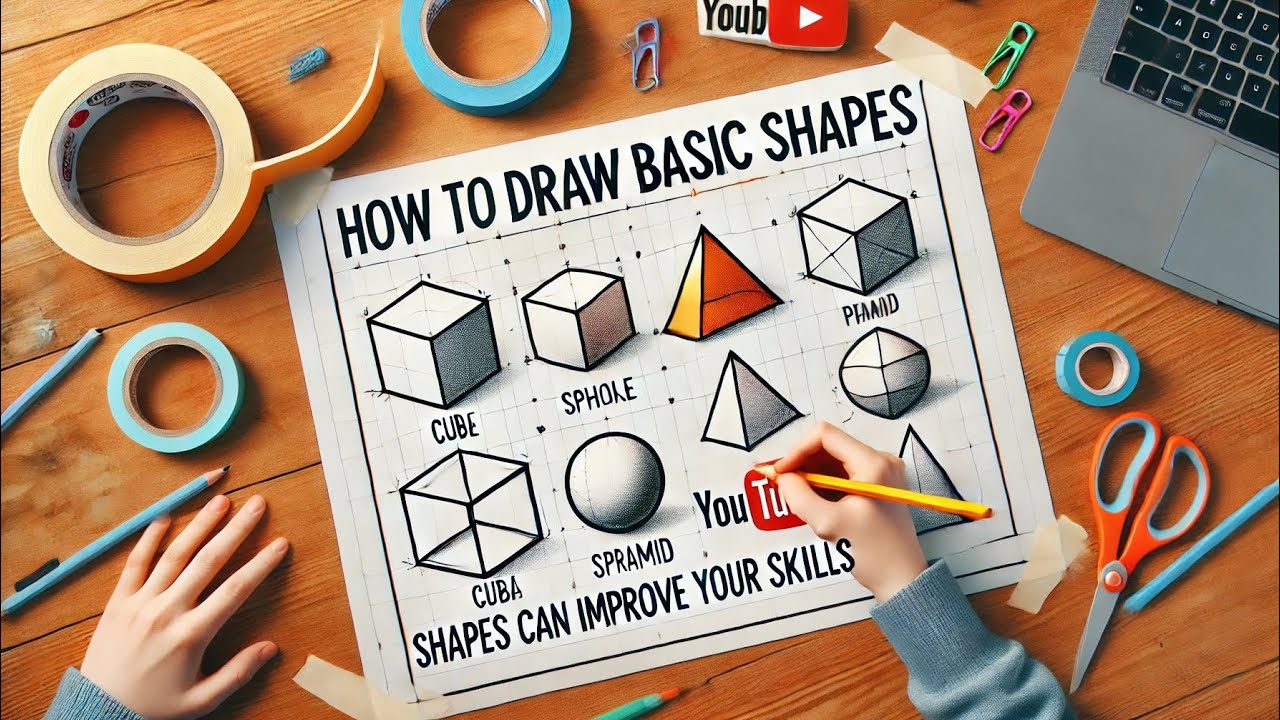 Unlock Your Inner Artist: Learn to Draw Realistic Basic Shapes with the ...