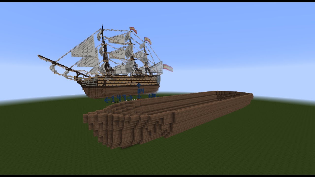 Tutorial Navio de guerra/Warship - Santisima trinidad - Parte 1 - Casco - YouTube