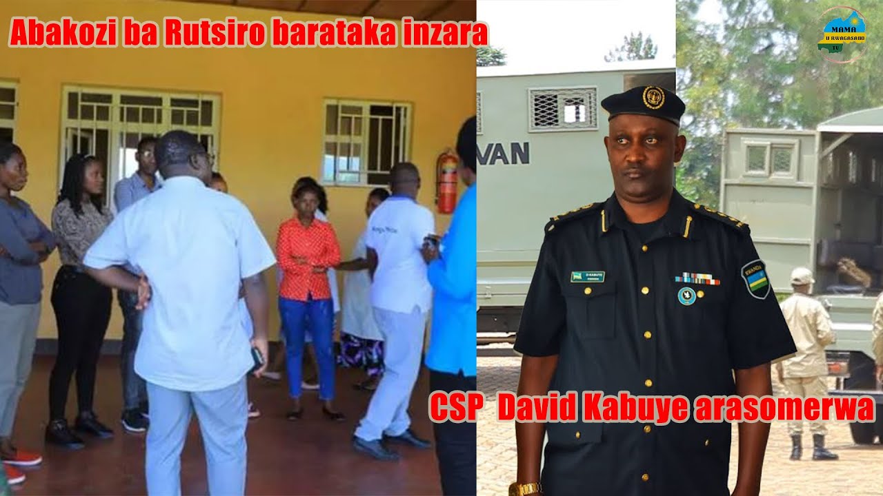 CSP DAVID KABUYE UYU MUNSI ARASOMERWA | RUTSIRO: ABAKOZI B'AKARERE ...