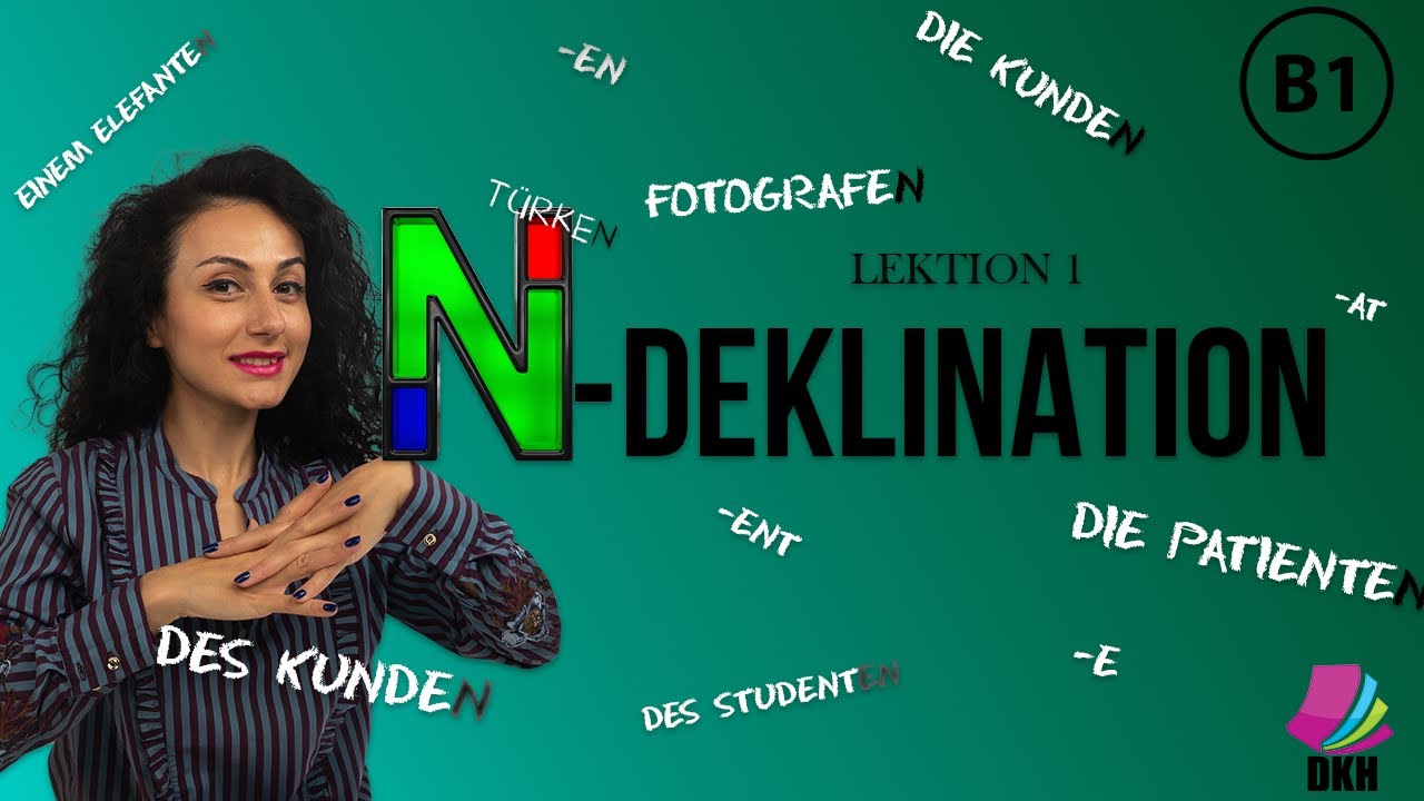 n-Deklination / schwache Nomen / B1 Deutschkurs / Lektion 1 / Deutsch ...