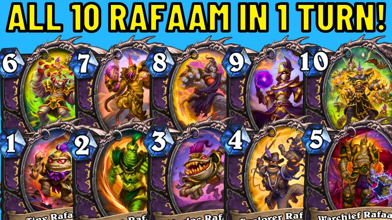 Playing ALL 10 Rafaam Pieces in 1 TURN??? - YouTube