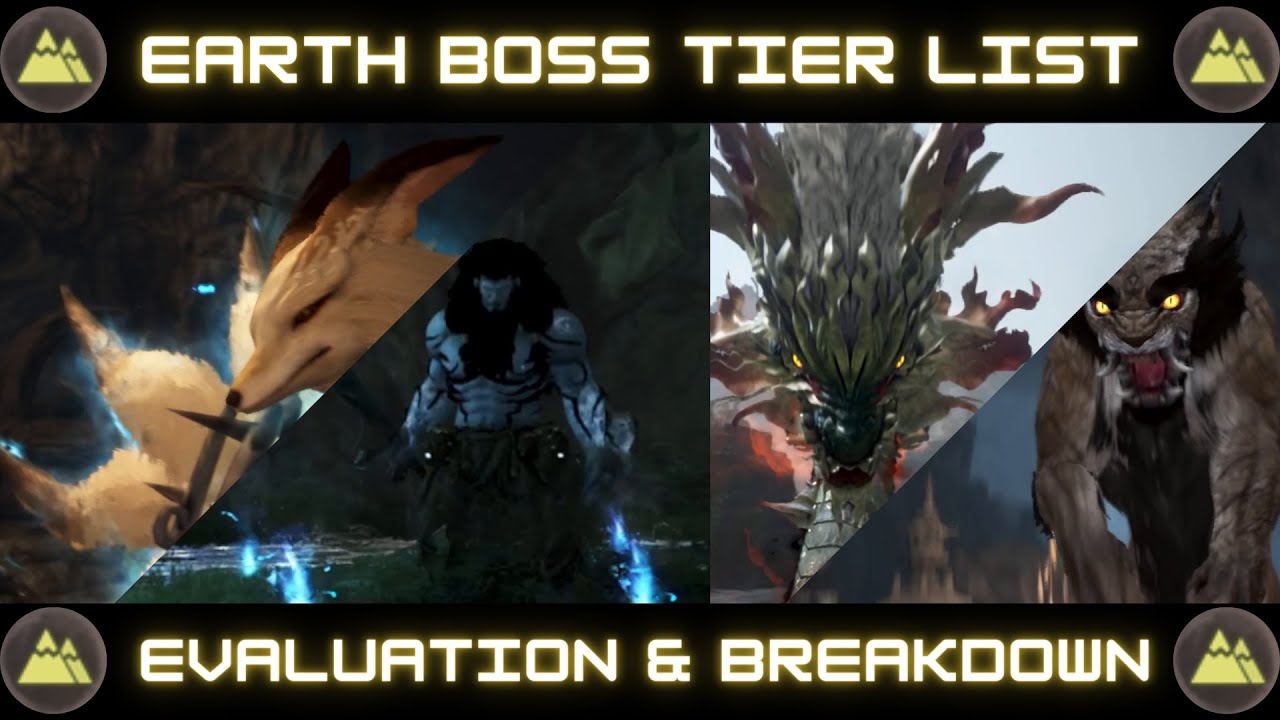 BDO Earth Boss Tier List 2023 - Boss Blitz Evaluation & Breakdown - YouTube