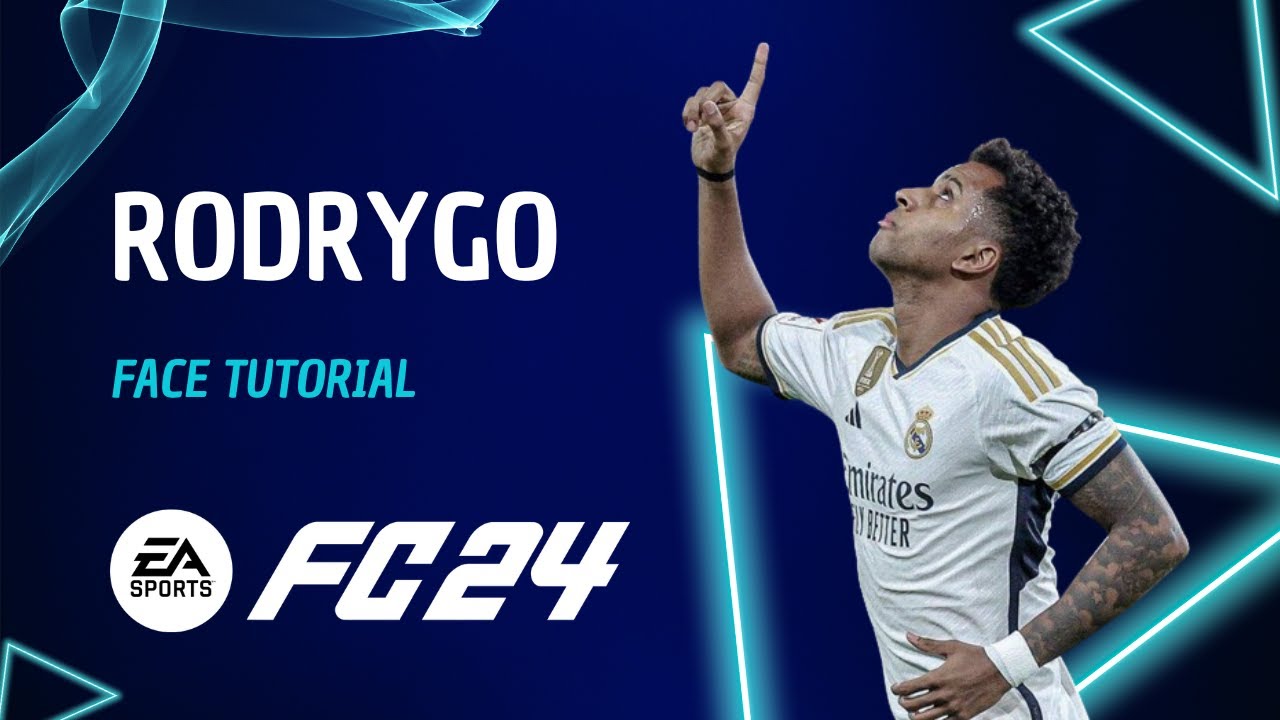 EA FC24 Player Creation Guide: RODRYGO Lookalike Face Tutorial + Stats ...