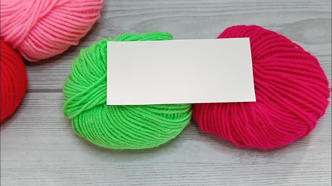 3 Superb Hand Embroidery craft ideas with Woolen Yarn | Easy Sewing ...