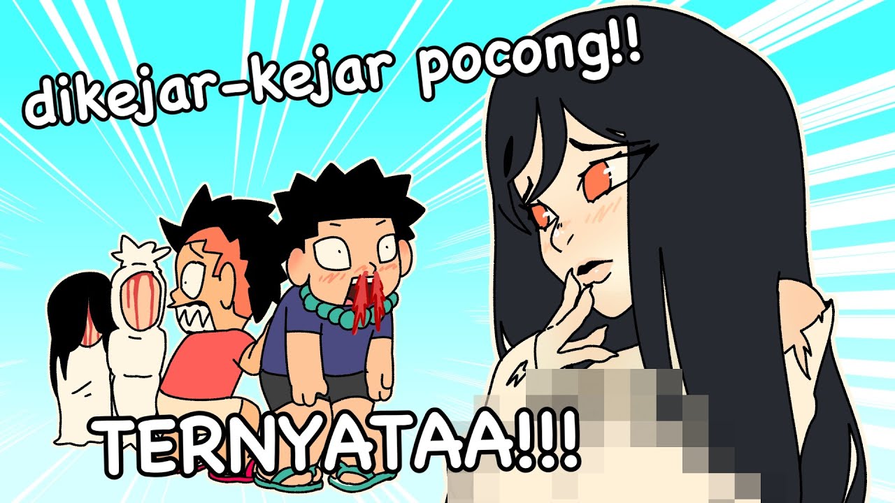 Cerita Kehidupan Anak Kost: Dikejar Hantu part 3 (Animasi Indonesia) - YouTube