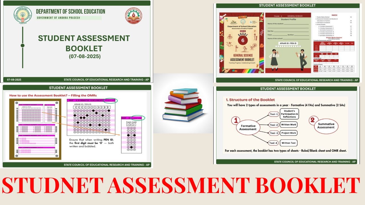 ASSESSMENT BOOKLET - OMR SHEETS - FA1 EXAMINATIONS - INSTRUCTIONS TO ...