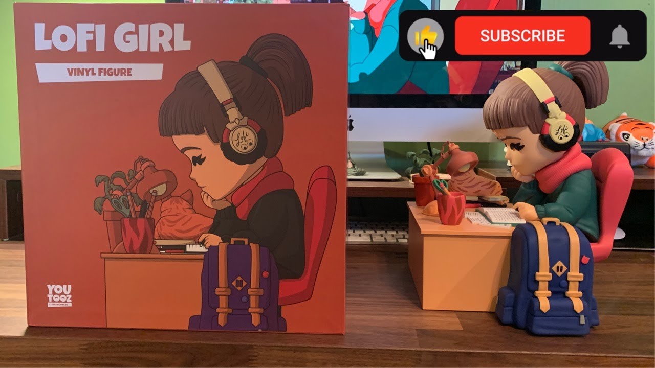 LOFIGIRL 1ft Vinyl Figure First Look [#lofigirl #unboxing #chilledcow # ...