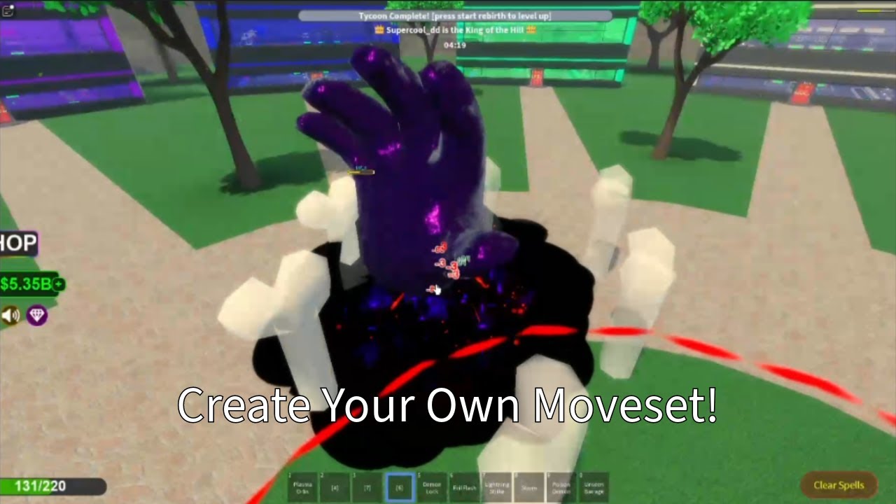 How to CREATE YOUR OWN MOVESET! (2023) Roblox Elemental Powers Tycoon ...