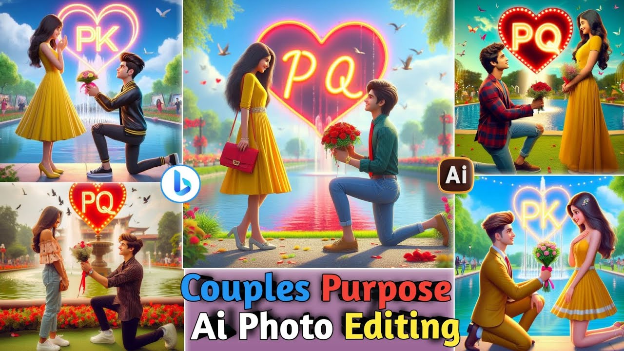 New Couples Purpose Ai Photo Editing || How To Make Purpose Images ...