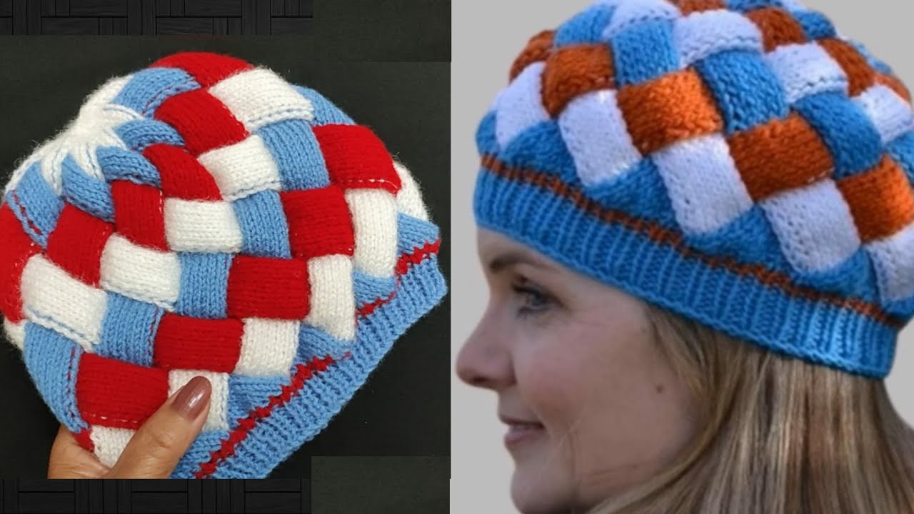 Knitting New Woolen Cap for Ladies Girls | Designer Topi Bnane Ka Style ...