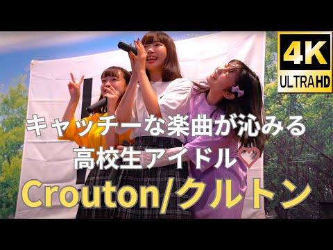 ①現役高校生【4K/a7ⅲ】Crouton/クルトン（Japanese idol group Crouton）FreeFes!!! Supported byイデアルアーキテクツ2019年8月31日（土