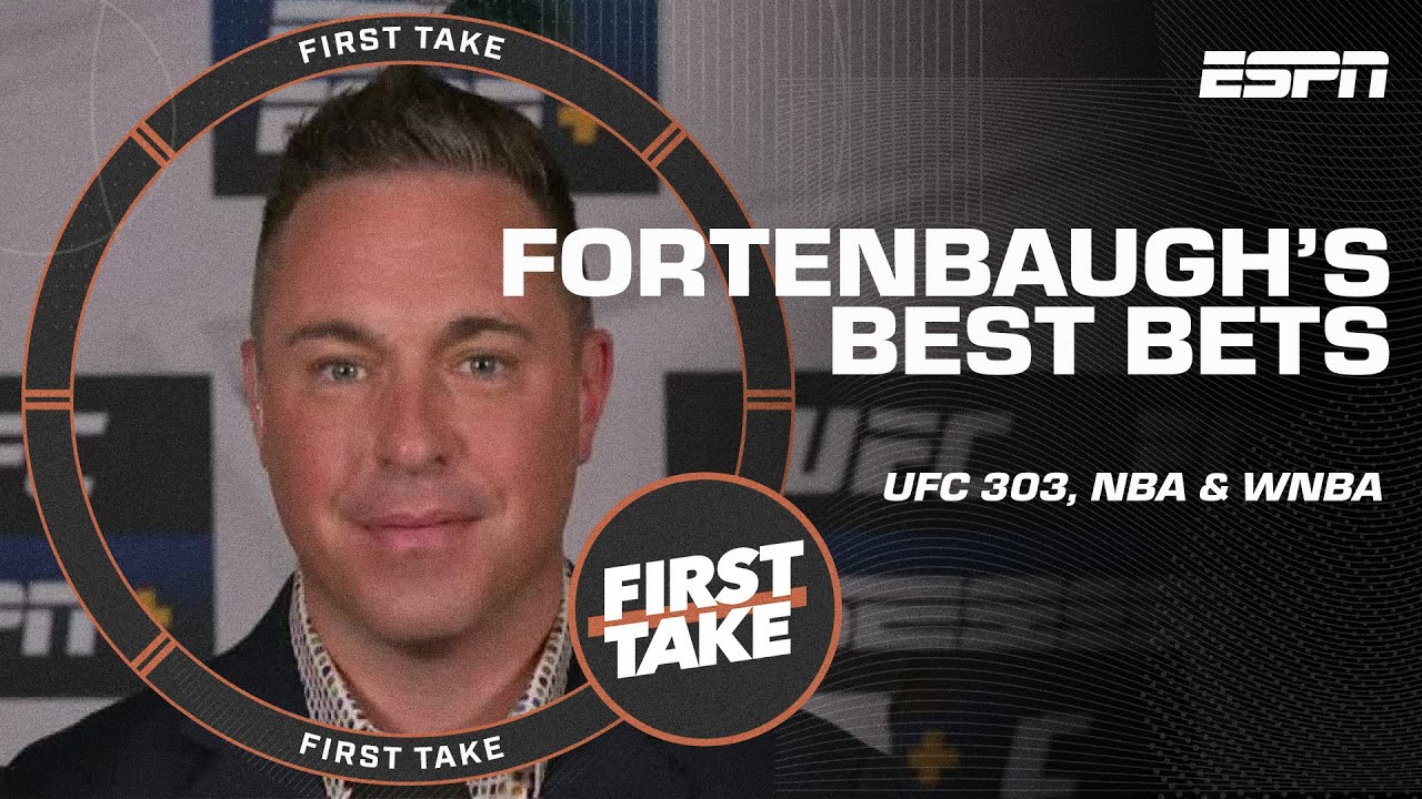 Joe Fortenbaugh's BEST BETS: UFC 303, Knicks title odds and Caitlin ...