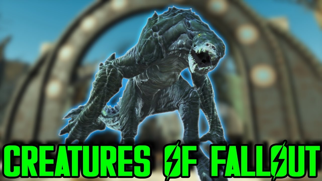 The Cold-Blooded Creatures of Fallout! - YouTube