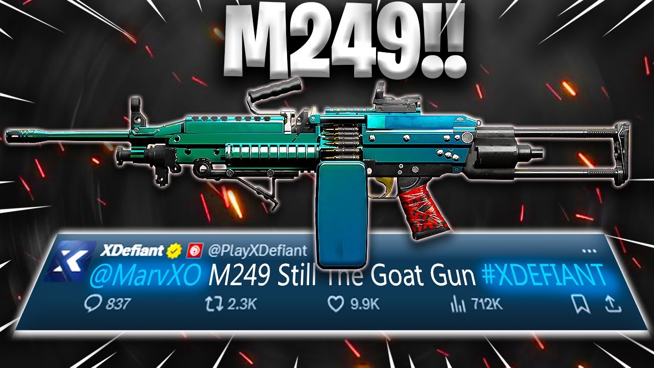 The "M249" is Insane in Season 1 of XDEFIANT! (BEST M249 Class setup ...