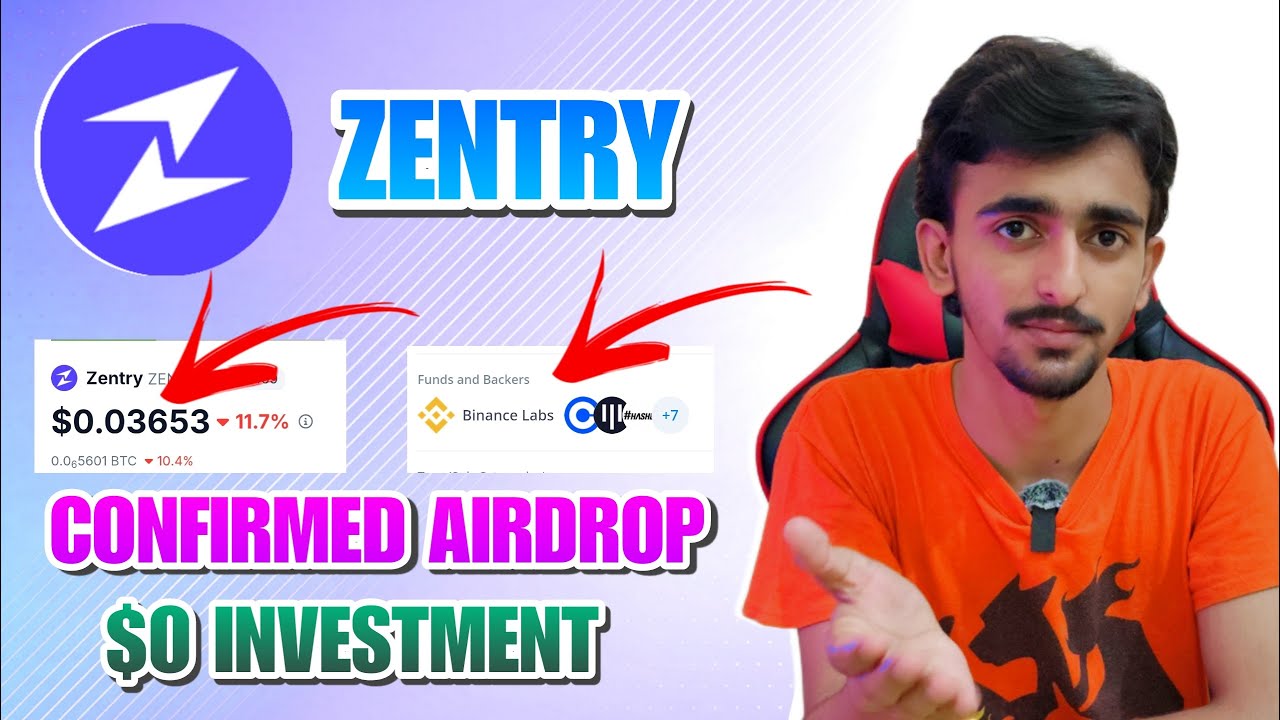 Zentry Coin Airdrop 🪂 | Confirmed Airdrop Backed By Binance | No ...