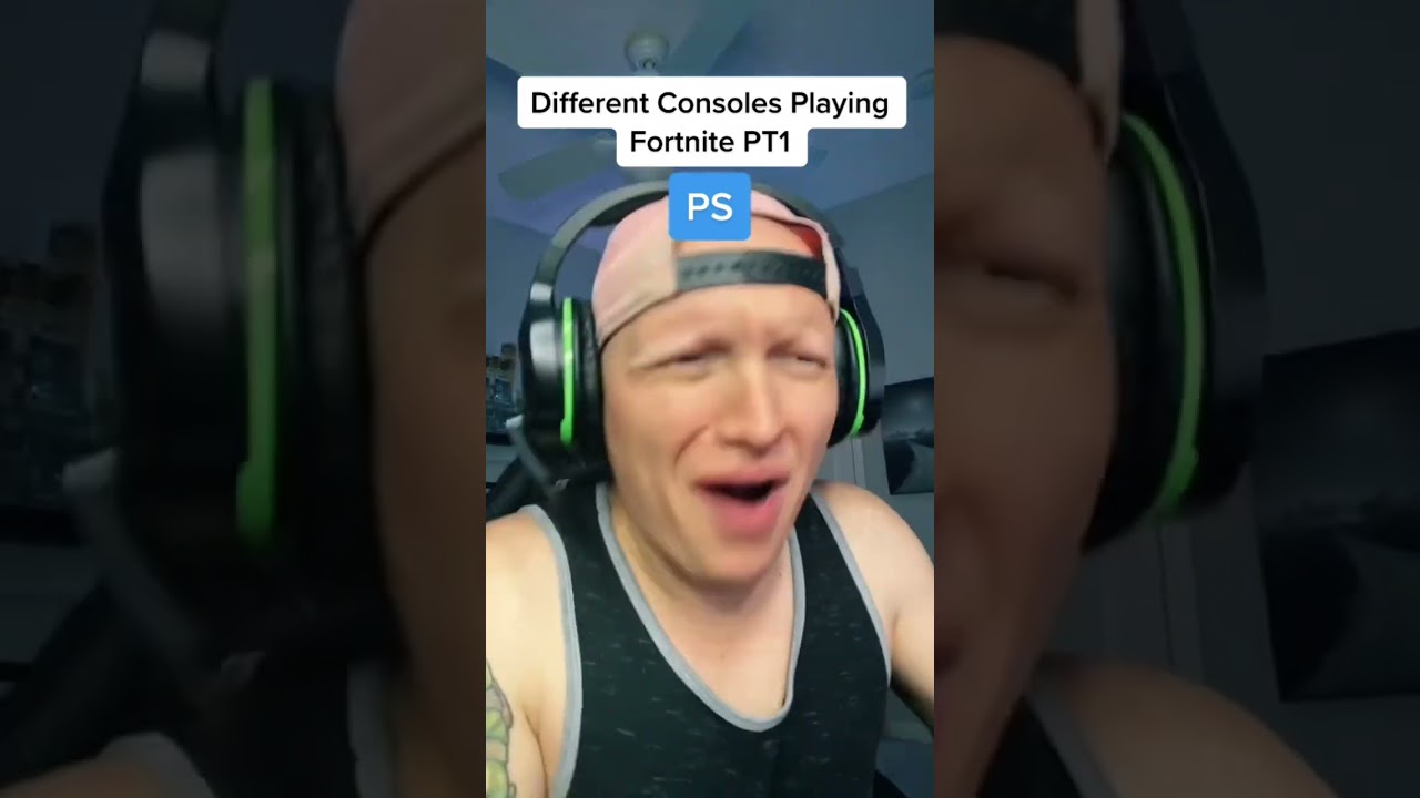 Consoles playing fortnite PT1 #funny #comedy #gamer #gaming #relatable ...