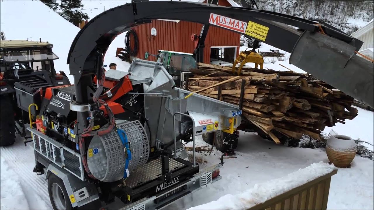 Mus-Max Wood Terminator 7 - YouTube