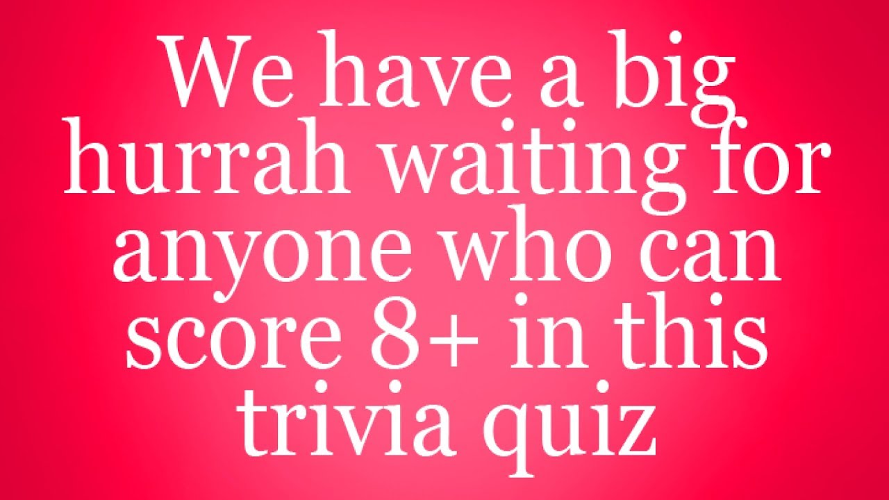 Can you answer these 10 questions? - YouTube