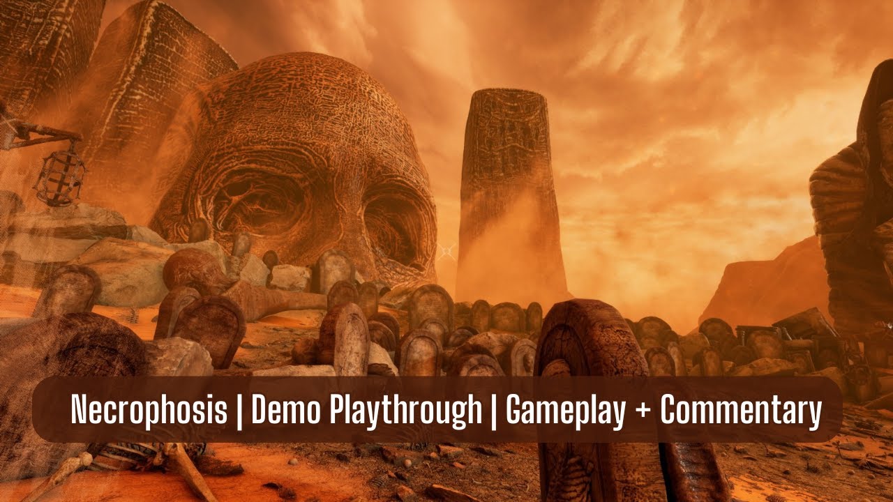 Let's Play Necrophosis | Demo First Impressions | Stunning Visuals in ...