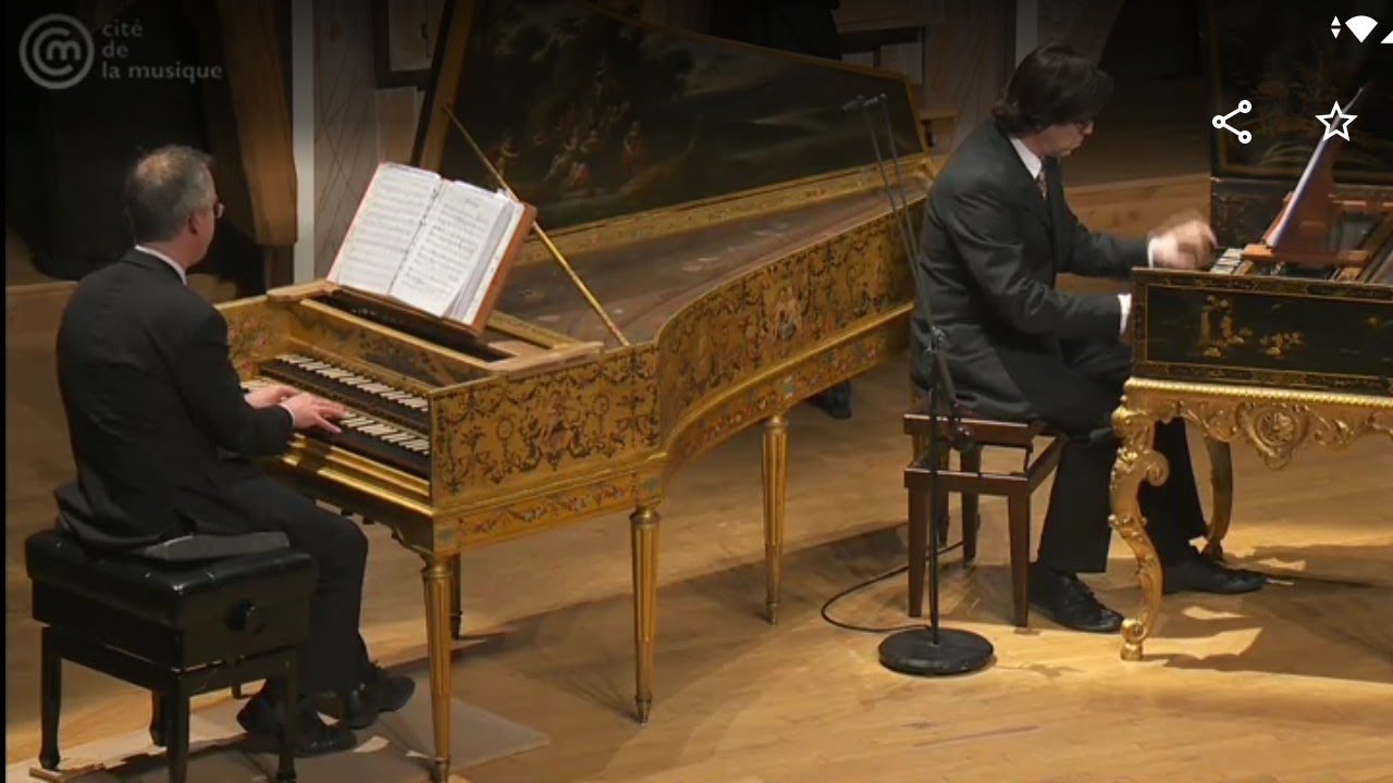 Rameau: Works for two harpsichords I Pierre Hantaï & Skip Sempé - YouTube