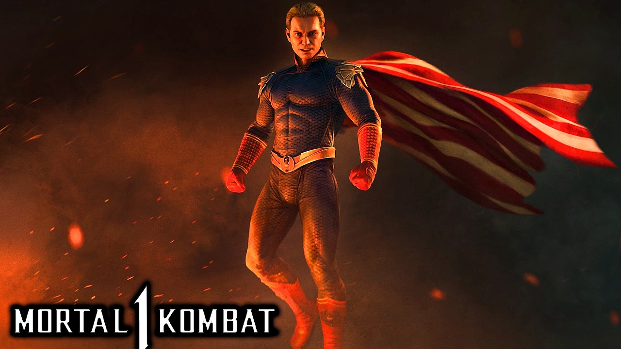 Mortal Kombat 1 Homelander Ending Animation Cutscene In (MK1 Homelander ...