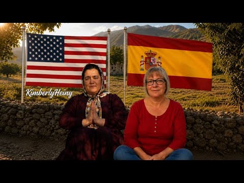 Two angels from Spain and the United States became the saviors of a nomadic girl.