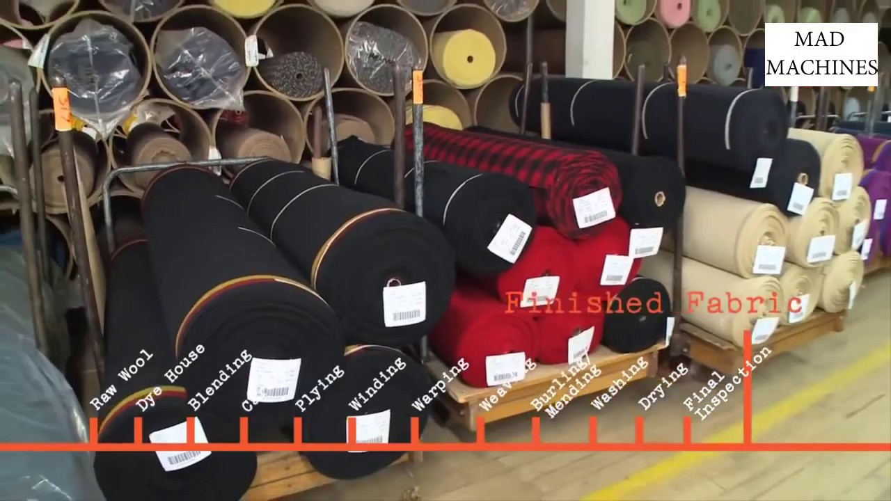Amazing Modern Sheep Farming Technologies Wool Processing Factory Mill ...