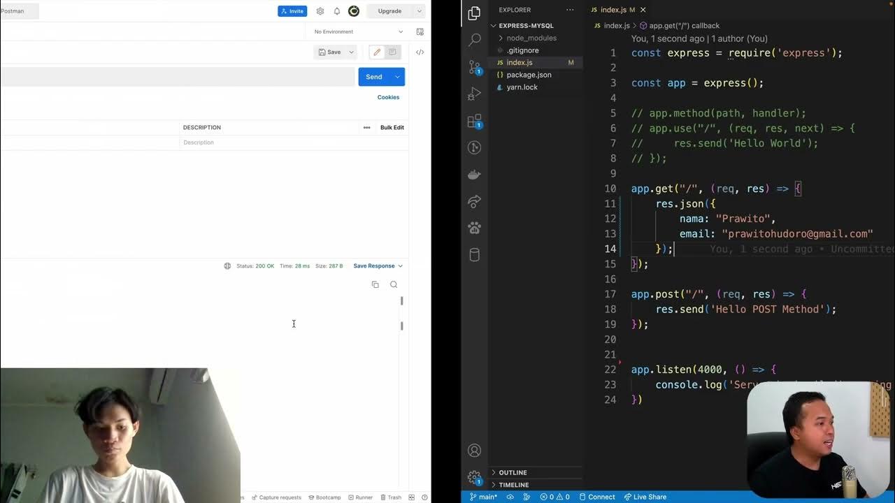 Video Menyimak Tugas Minggu Ke-11 Dasar Pemrograman Mobile ( DPM ) - YouTube