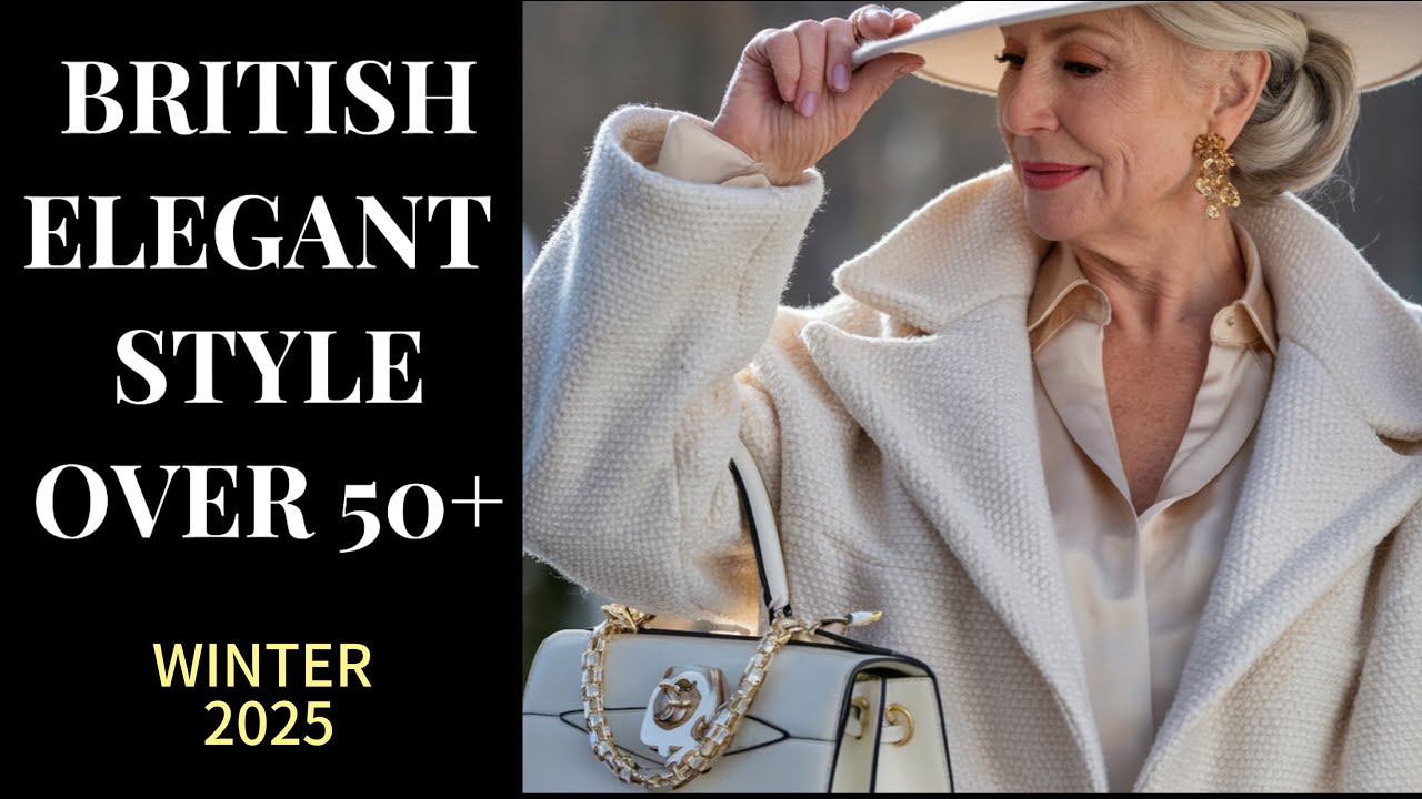 British elegance. How to dress like a London resident over 50 years old ...