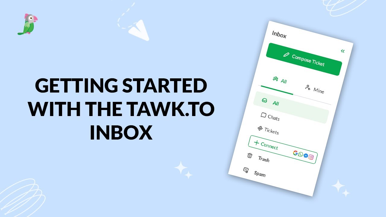 Getting started with the tawk to Inbox - YouTube