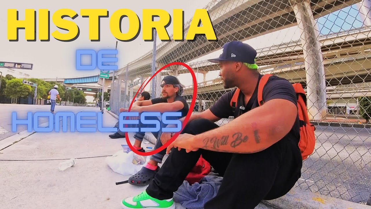Homeless en Miami - ASI ES LA VIDA DE ESTAS PERSONAS - YouTube