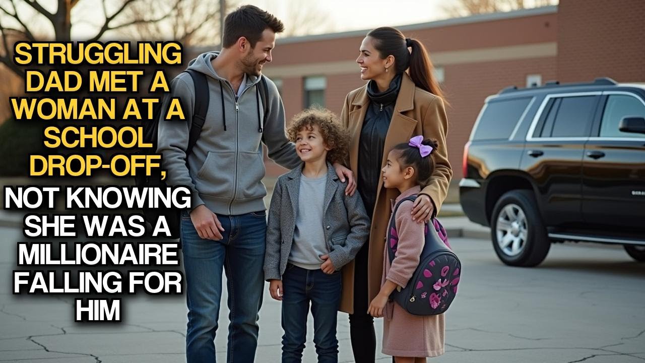 Struggling Dad Met A Woman At A School Drop-Off, Not Knowing She Was A ...