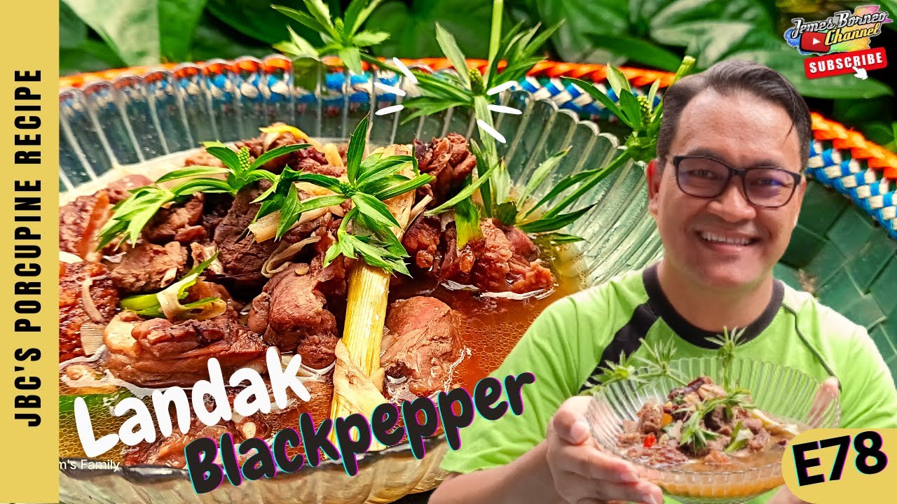 LANDAK SUP BLACKPEPPER BERSAMA DAUN SUP THAILAND TERLAJAK SEDAP l E78 # ...
