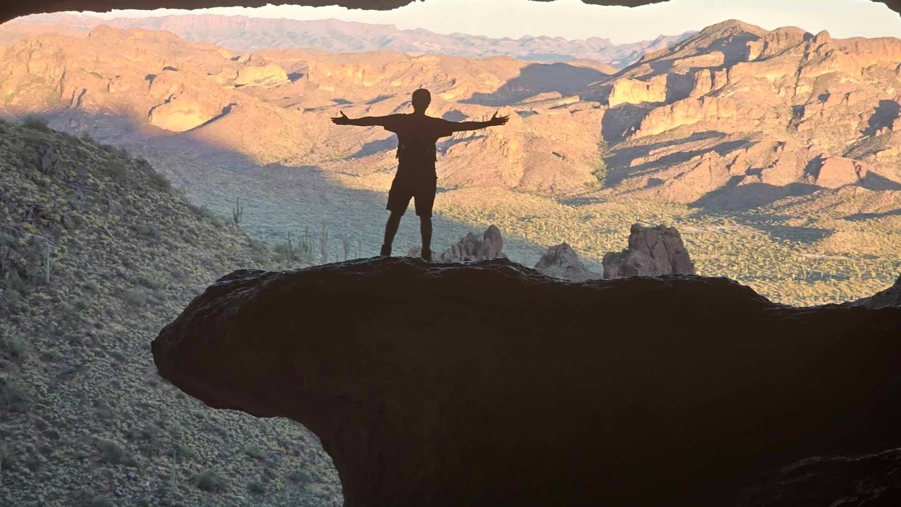 Wave Cave sunset hike (Gold Canyon Az) - YouTube