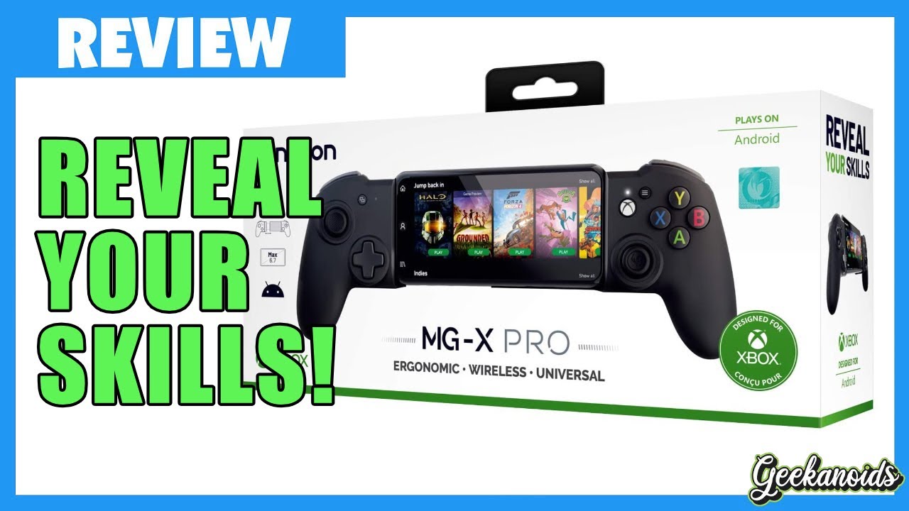 Nacon MG-X Pro Official Xbox Mobile Android Gaming Controller Review ...