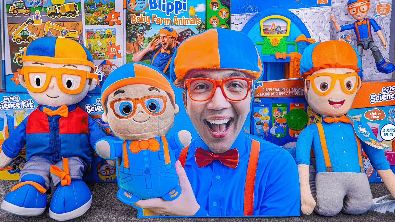 95 Minutes Satisfying with Unboxing Cute Blippi Surprise Box Toys ...