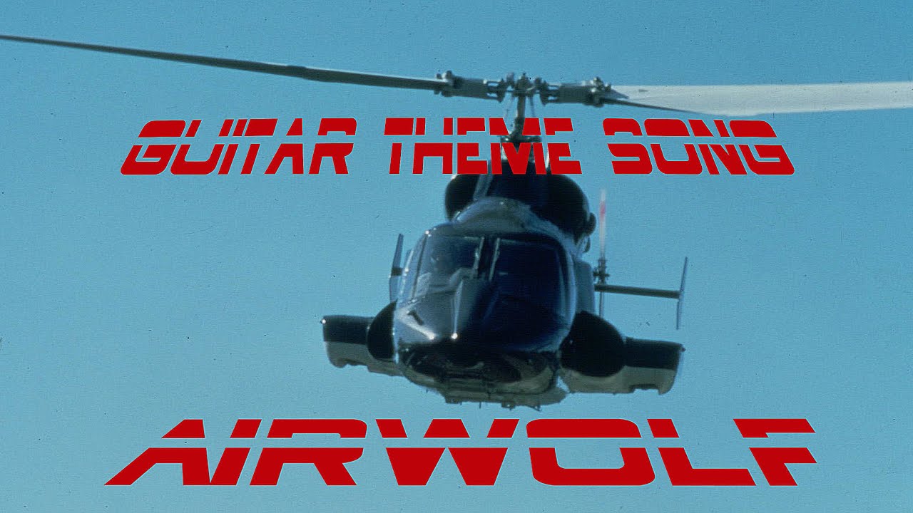 AIRWOLF Guitar Theme Song - YouTube