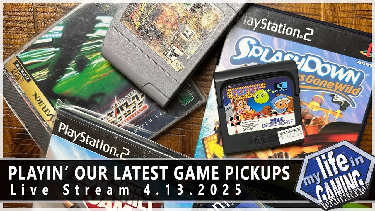 Playin' Our New Game Pickups with John Linneman of Digital Foundry ...