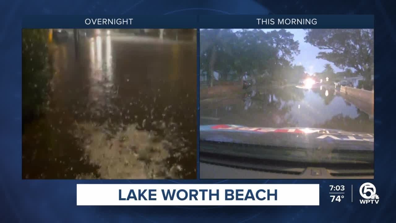 Wet conditions in South Florida - YouTube