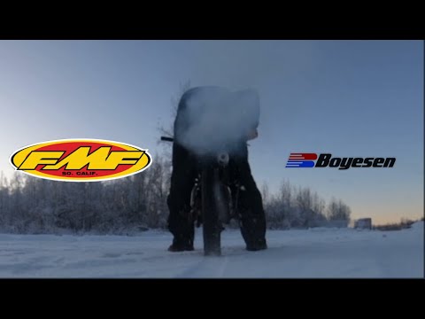 I Put A FMF Exhaust & Boyesen Reeds on my PW80! - YouTube