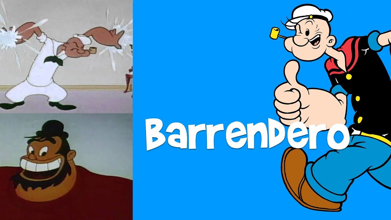 POPEYE EL MARINO: Barrendero en Español Latino | Dibujos Animados ...