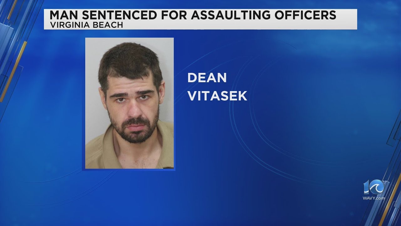 Man sentenced to 14 years after assaulting, spitting on VB officers ...