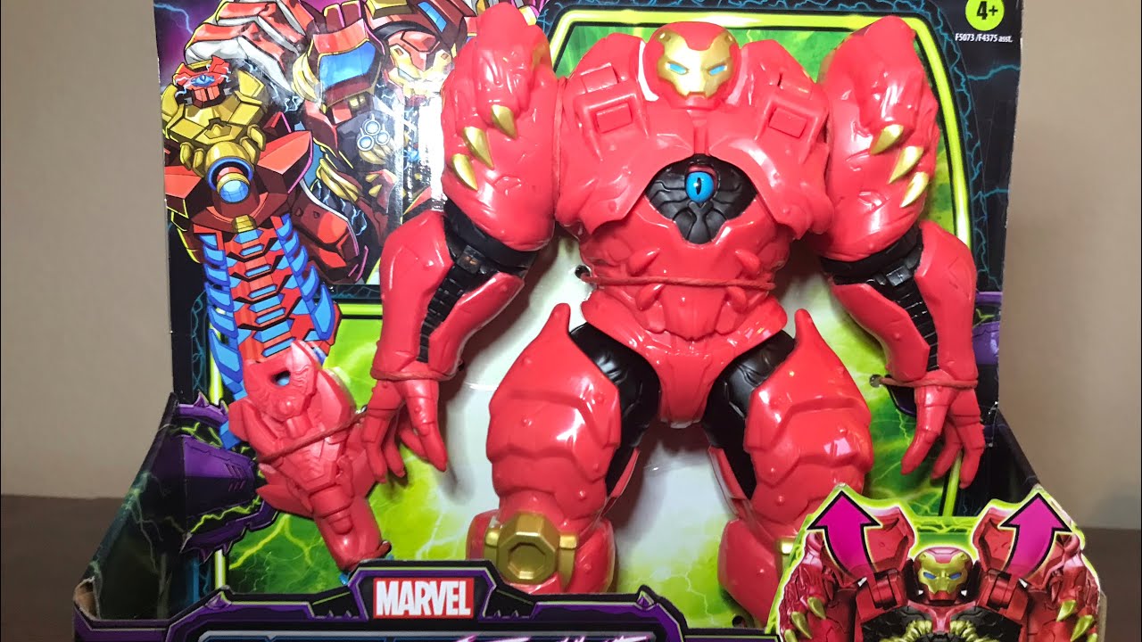 Marvel Avengers Monster Hunters Iron Man Unboxing - YouTube