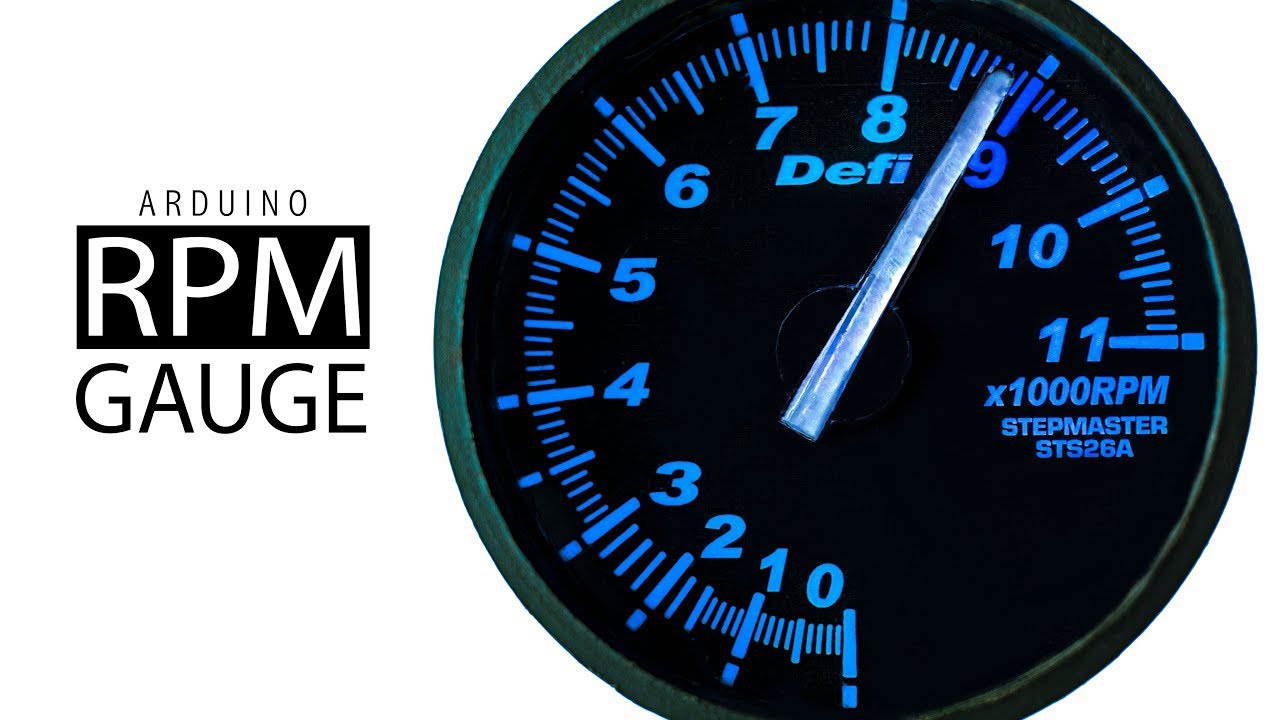 Diy Arduino Rpm Gauge For Sim Racing Youtube