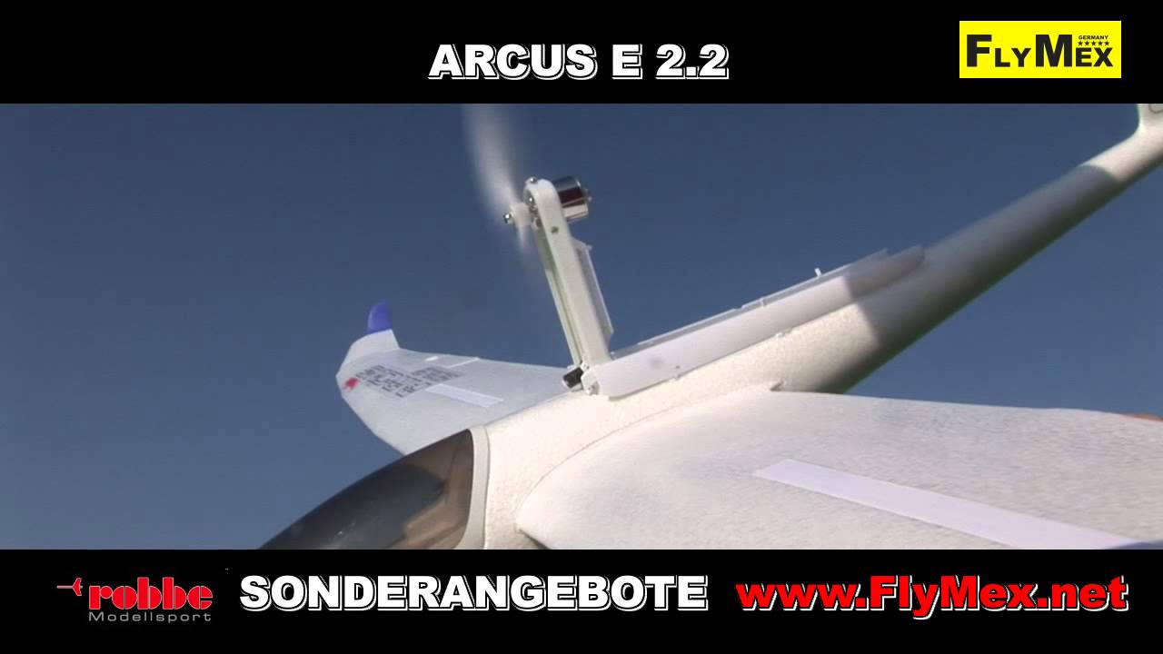 robbe Arcus E 2.2 Semi-Scale-Segelflugmodell - YouTube