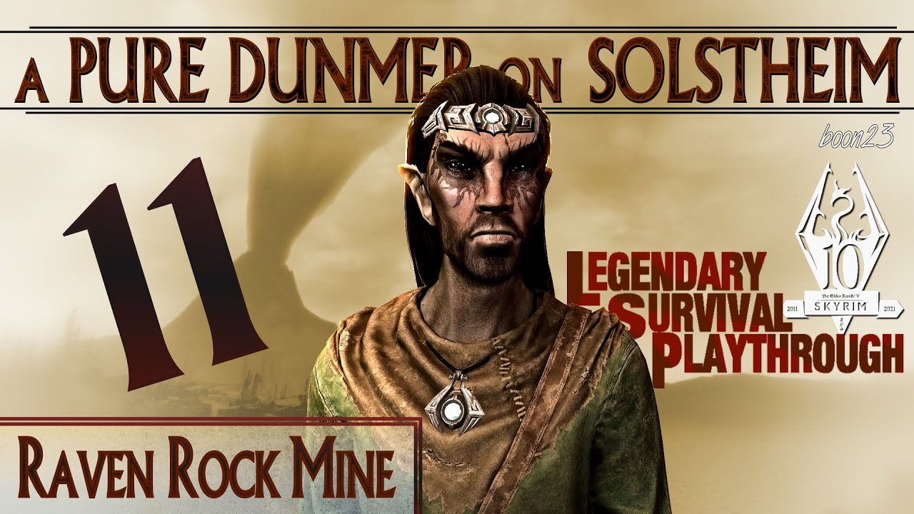 Pure Dunmer on Solstheim Build (11) - Raven Rock Mine - Skyrim AE ...
