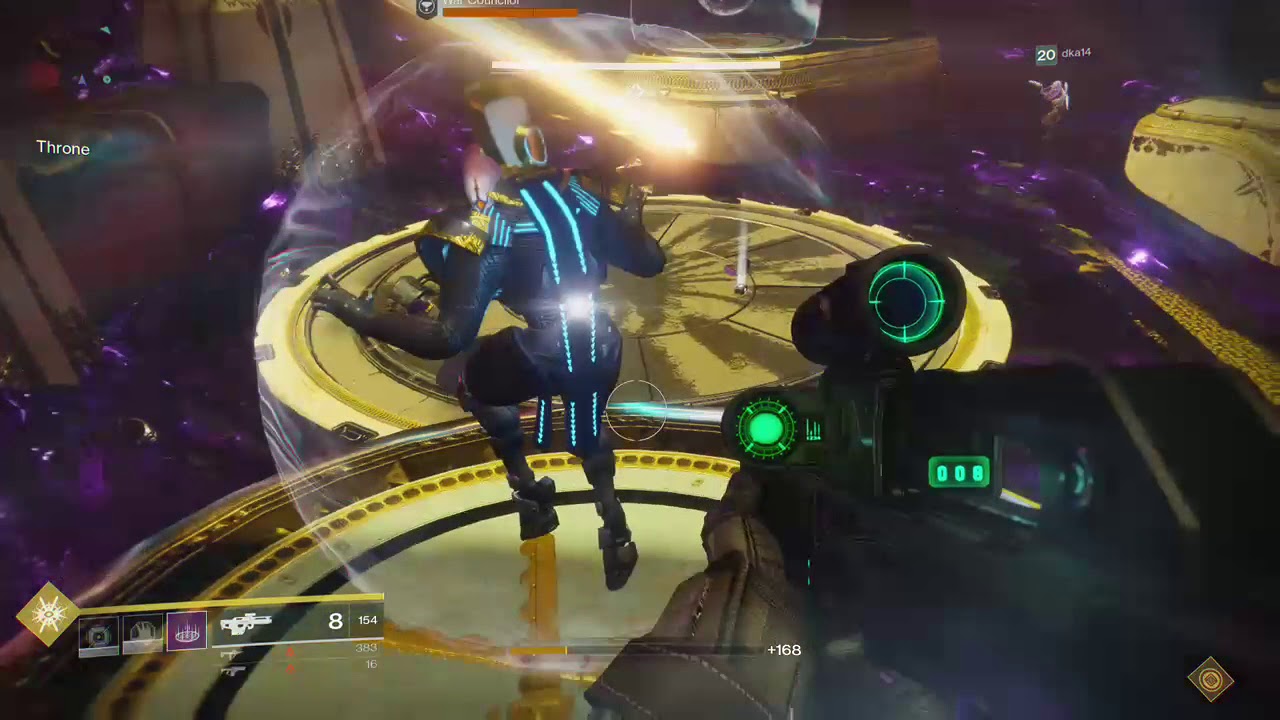 DESTINY 2 CALUS BOSS FIGHT COMPLETION - YouTube